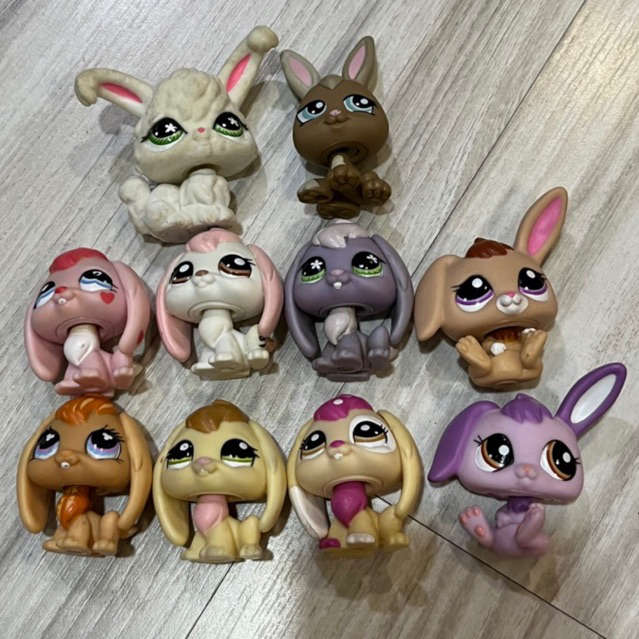 Littlest Pet Shop LPS | Old Gen Authentic LPS Bunnies | Shopee Malaysia