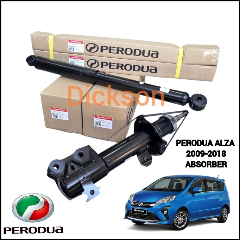 GENUINE PERODUA ALZA 2009-2018 SHOCK ABSORBER FRONT & REAR GAS ORIGINAL ...