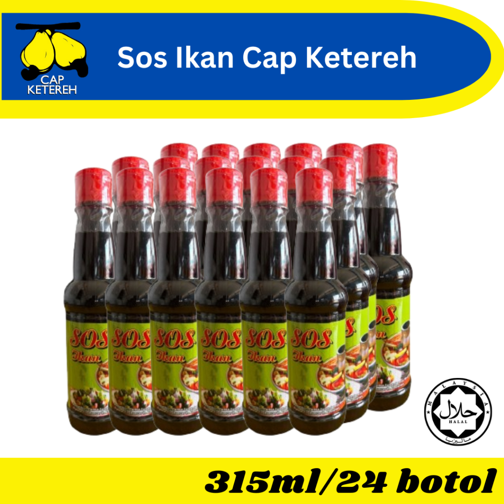 Sos Ikan Cap Ketereh Halal 315 ml 24 Botol | Shopee Malaysia