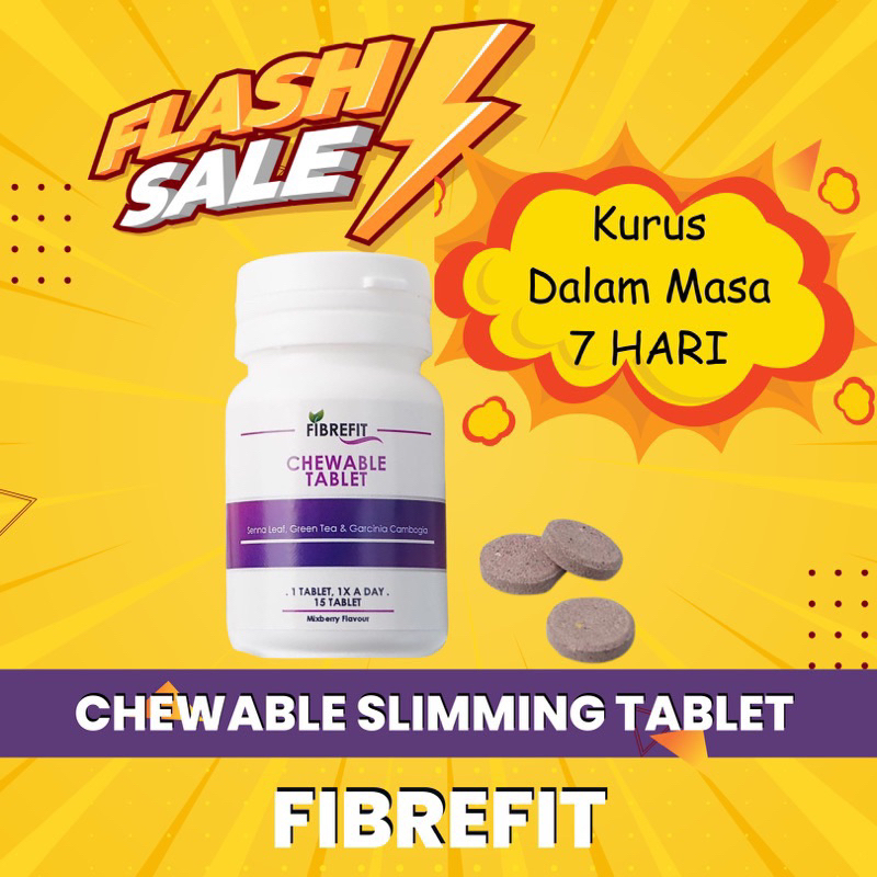 Fibrefit chewable Slimming tablet ORIGINAL HQ | Shopee Malaysia