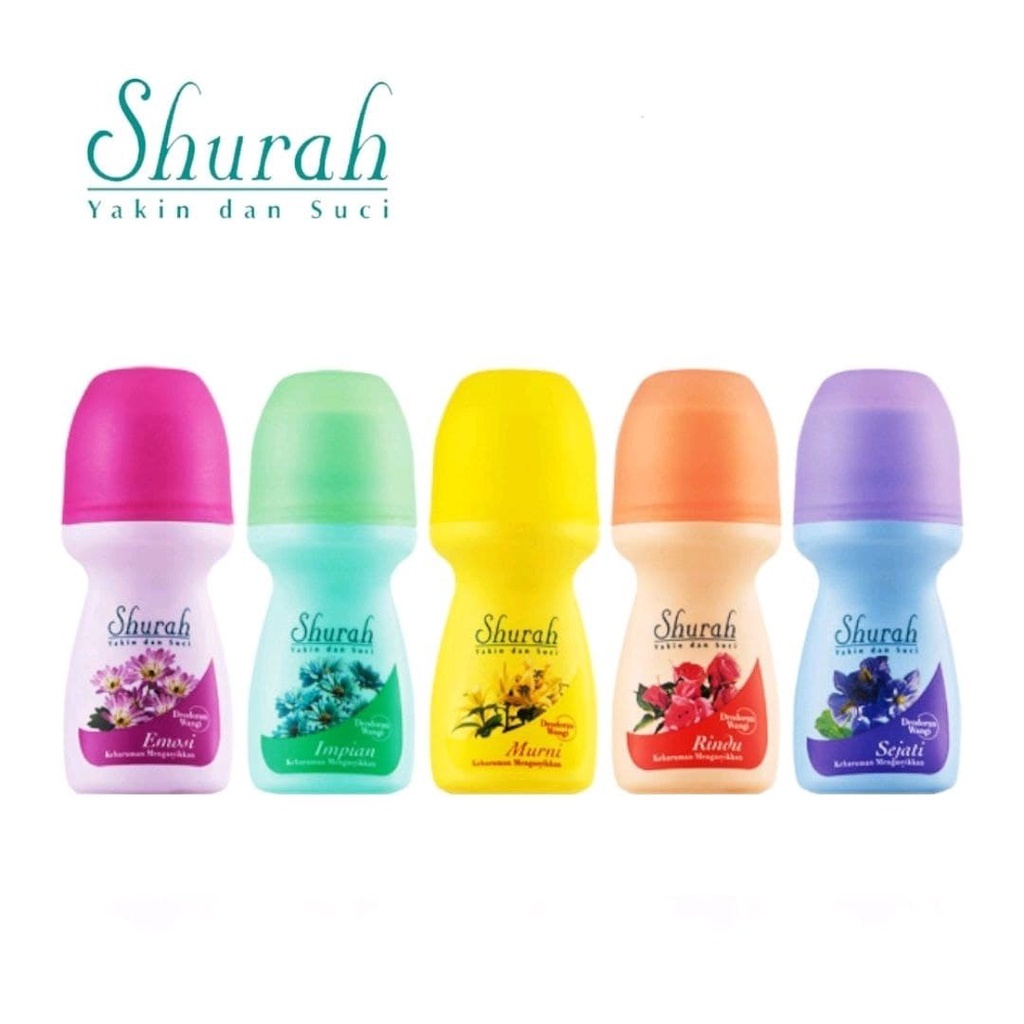 Shurah- Roll On Deodoran Wangi 30ml | Shopee Malaysia