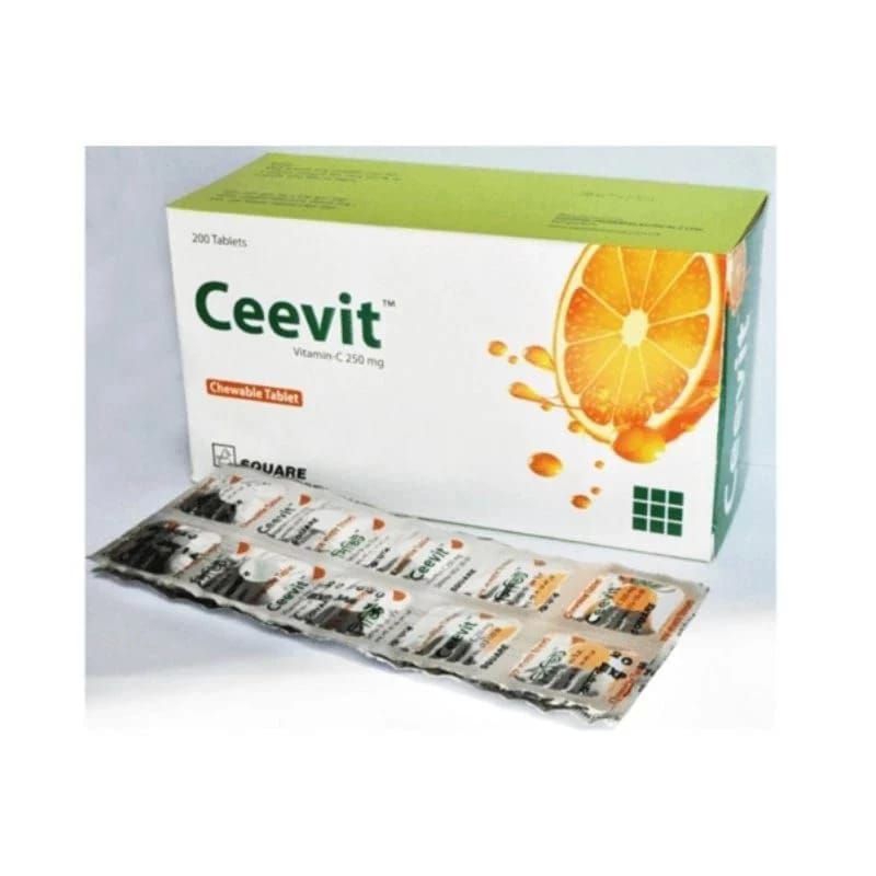 ceevit vitamin c(10pata100pcs)10.pata.250mg | Shopee Malaysia