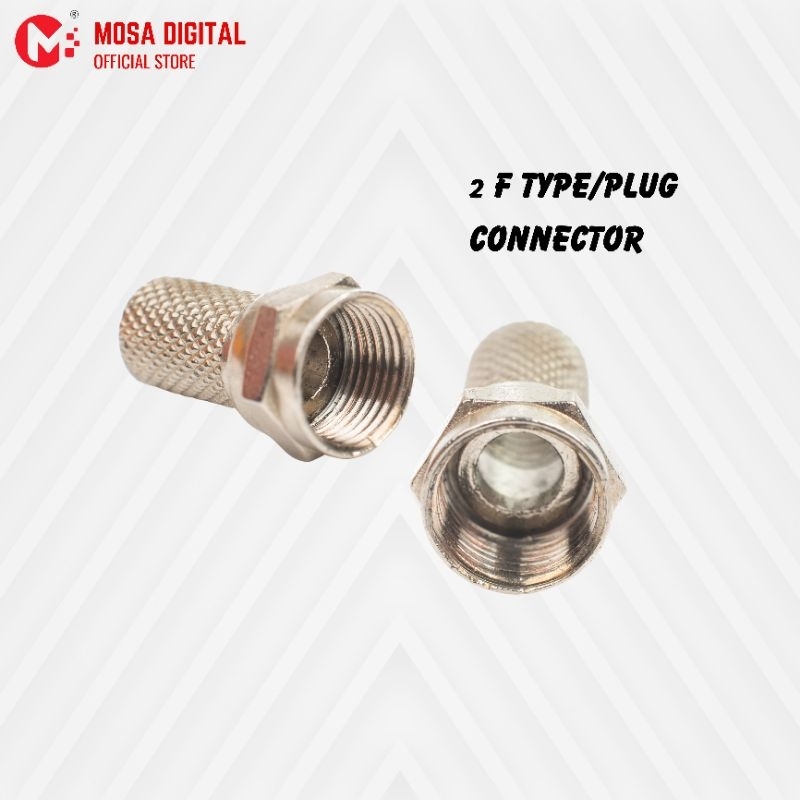 MOSA Coupler Joiner F Connector Joint Coaxial Cable RG6 Socket TV Astro ...