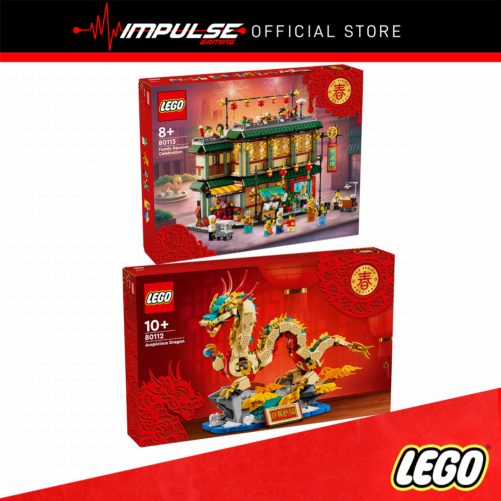 LEGO Chinese Festivals Series - Auspicious Dragon 80112 / Family ...