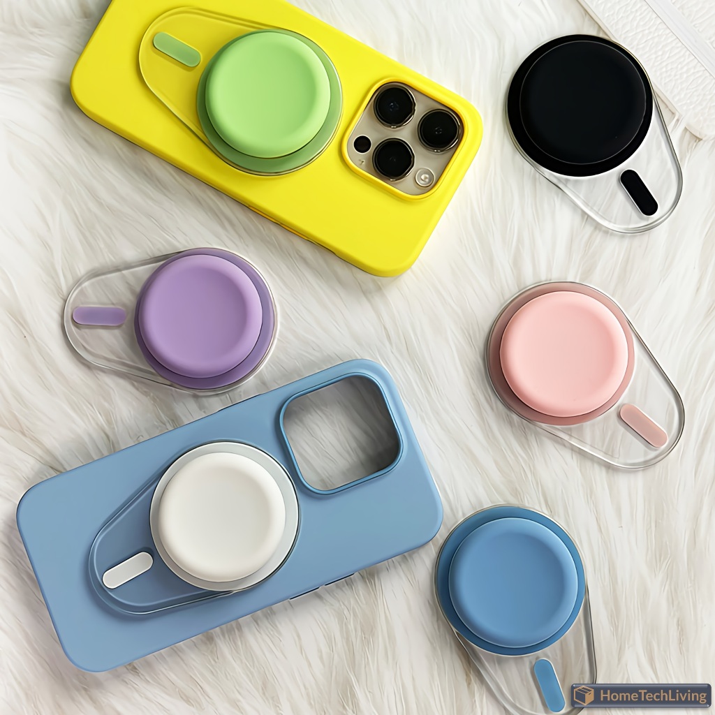 ⭐️READY STOCK⭐️Magsafe Snap on Magnetic Color Phone Holder Phone Grip ...