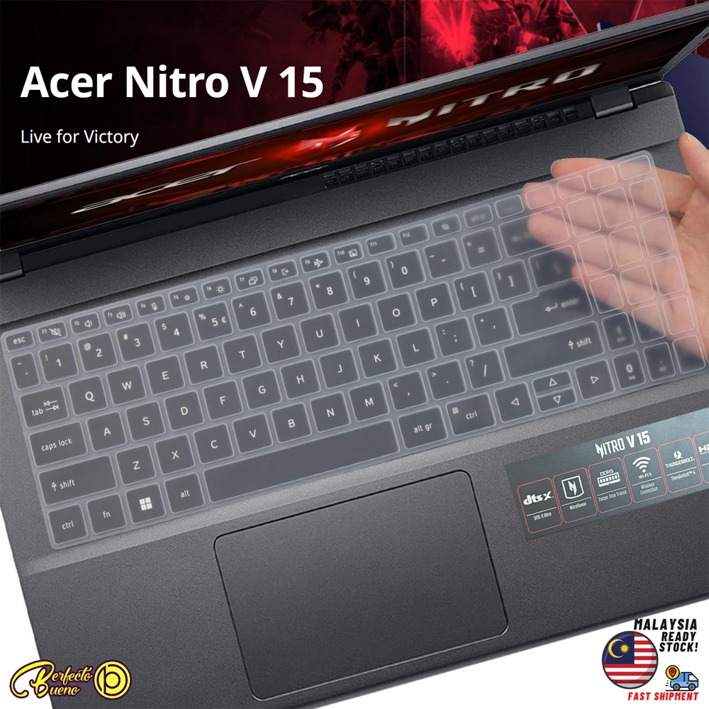 Acer Nitro V 15 Gaming Laptop ANV15-51-54Y9 Keyboard Protector Keyboard ...