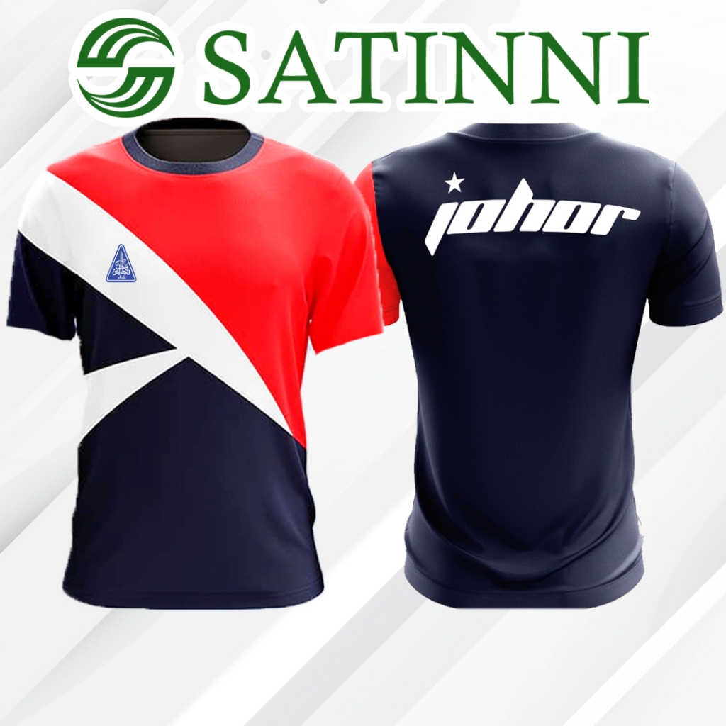 BAJU KAREKTOR MURID/CIKGU JOHOR T-SHIRT MUSLIMAH KRMJ JERSEY MUAFAKAT ...