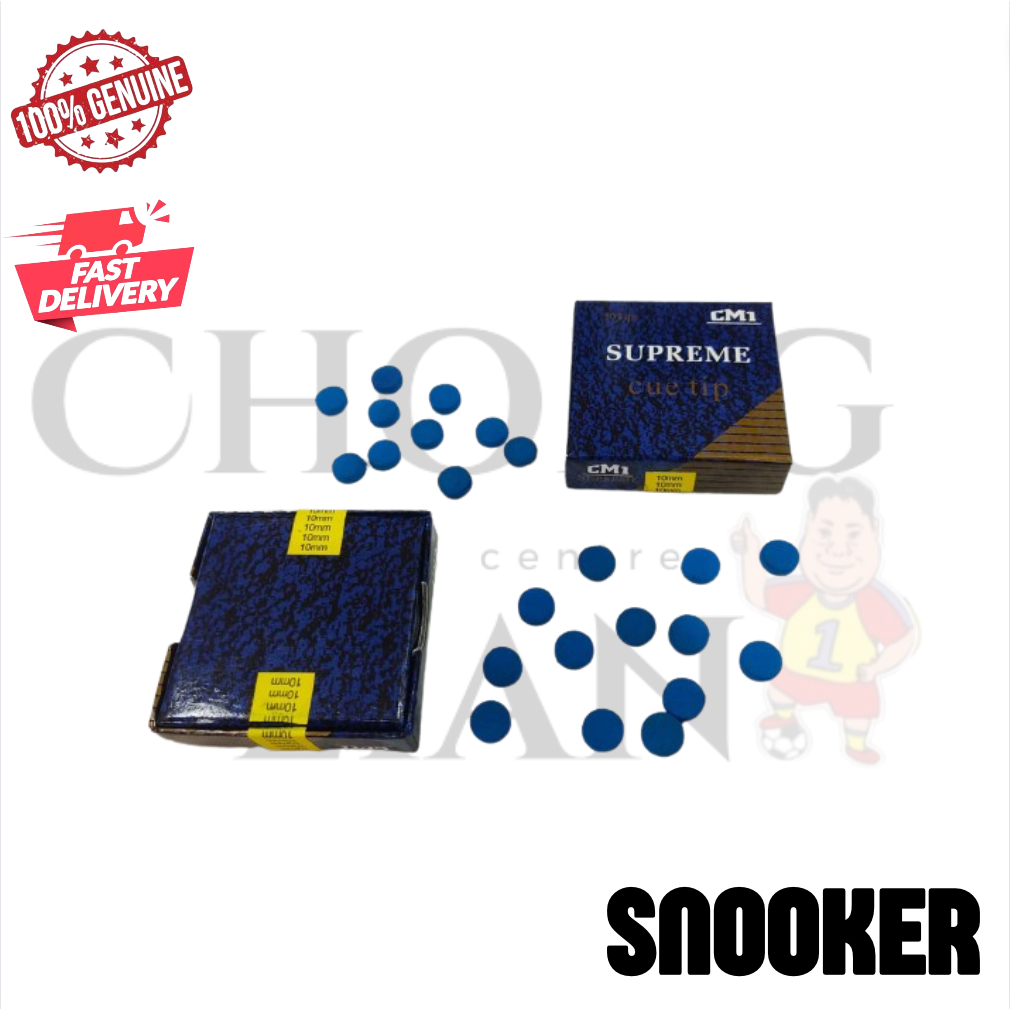 CM1 Supreme Snooker Cue Tip (9 & 10mm available) | Shopee Malaysia