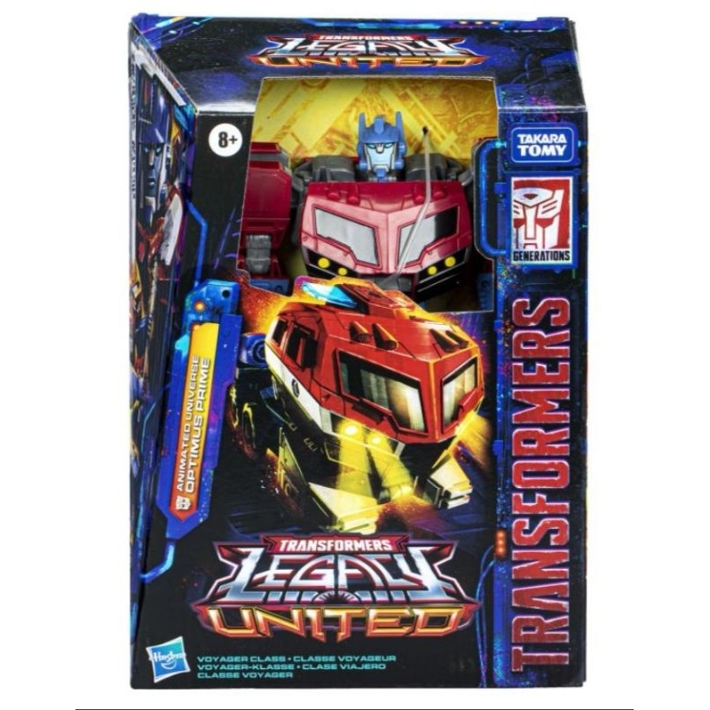 [TF toy] Transformers: Legacy United Voyager Animated Universe Optimus Prime | Shopee Malaysia