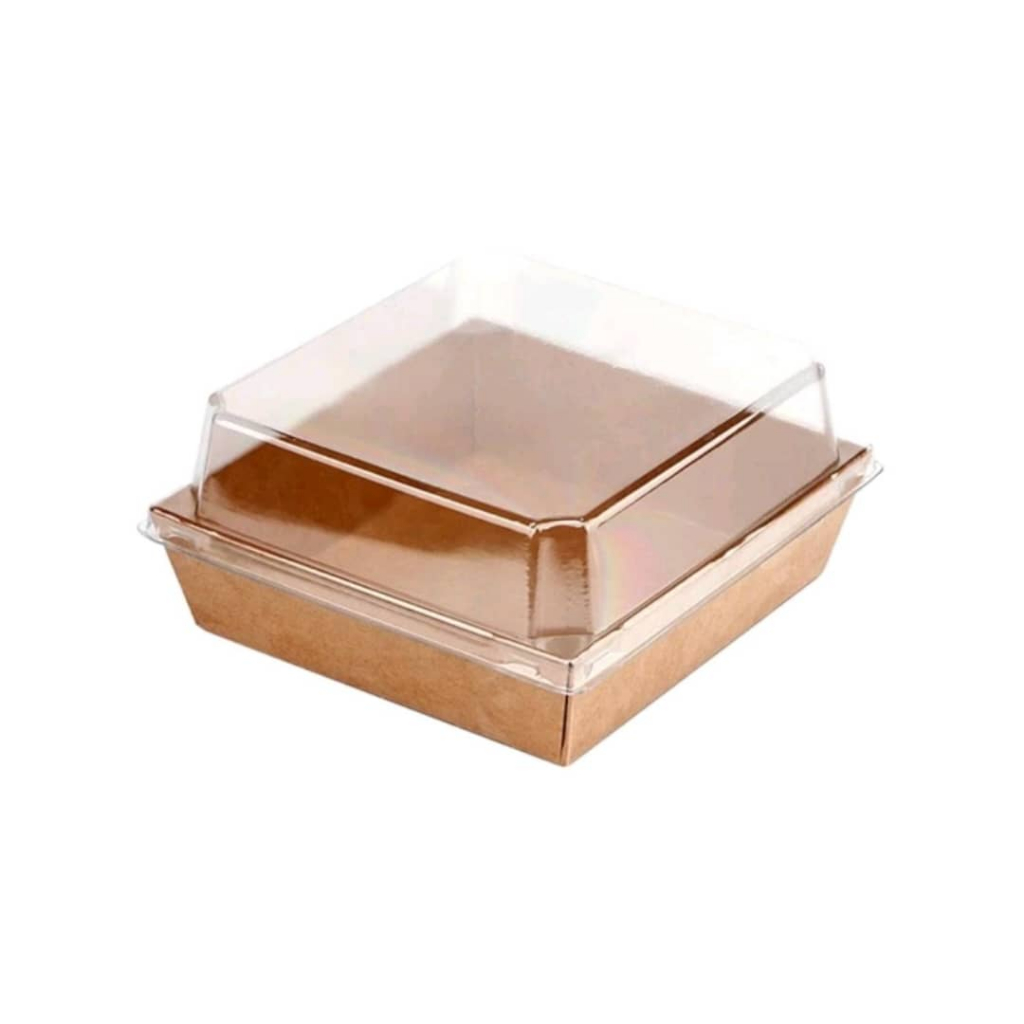 Kraft/White/Colour Paper Square and Rectangular Cake Box with ...