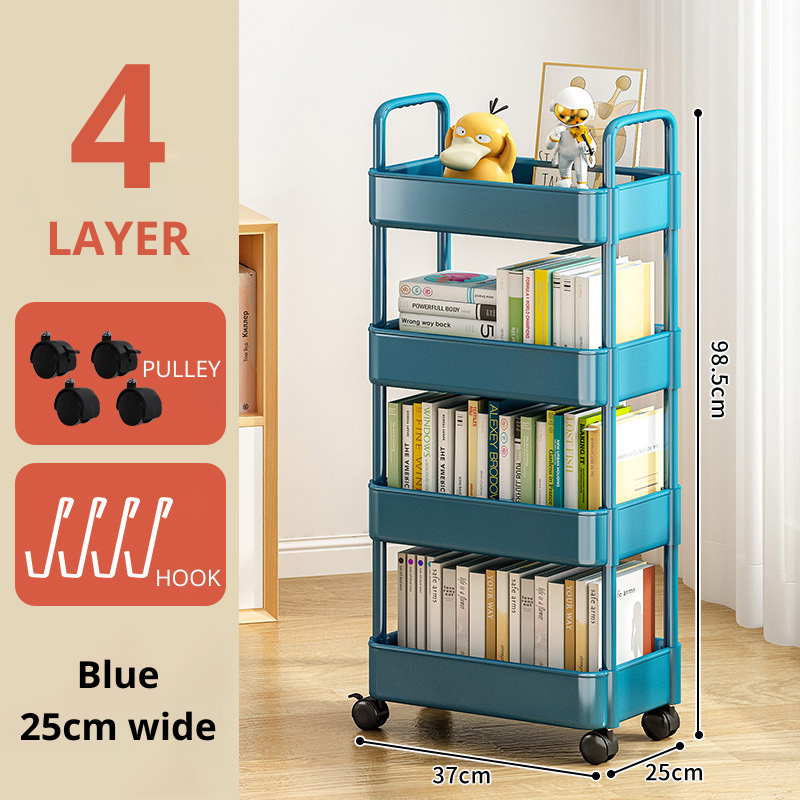 ALON Trolley Rack 3 Tier Trolley Storage Kitchen Rack Rak Troli Trolley ...