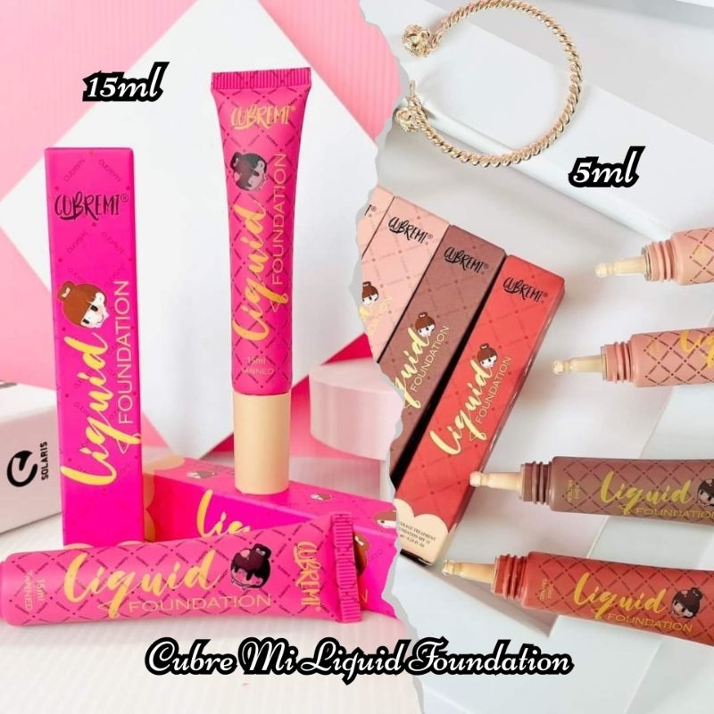 💯ORIGINAL [CUBRE MI] Foundation Liquid | Shopee Malaysia