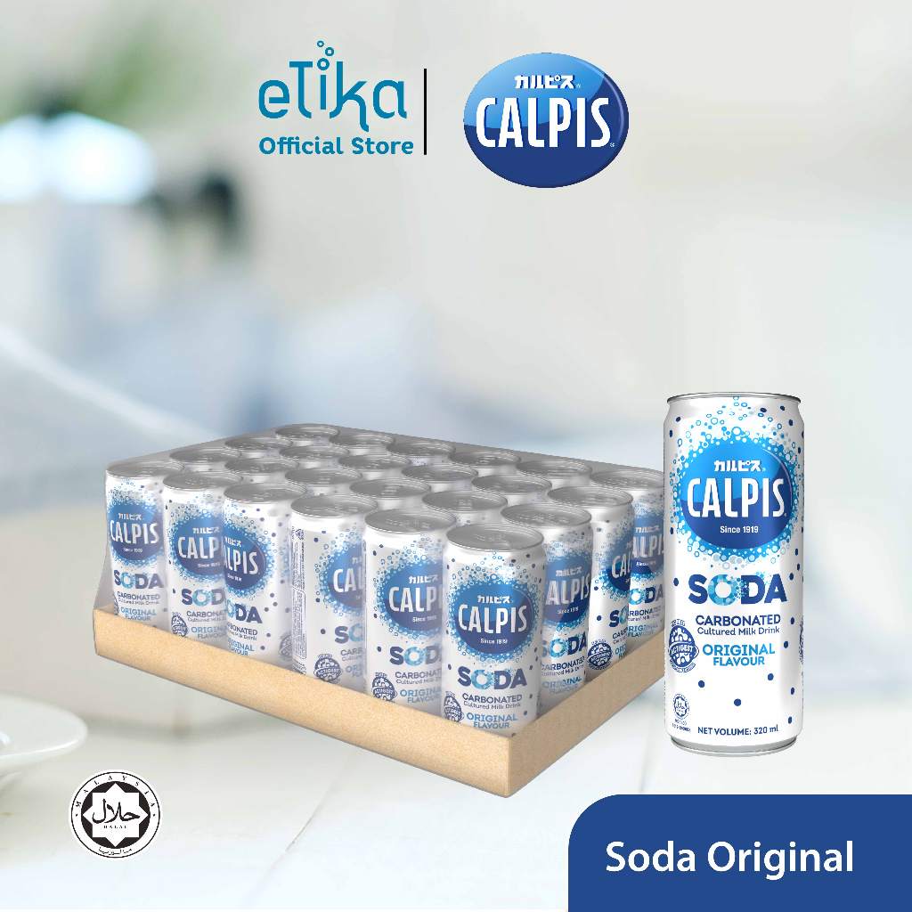 Calpis Soda 320ml x 24 cans (Carton) | Shopee Malaysia