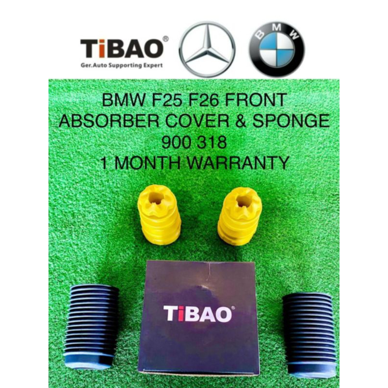 (TiBAO) BMW X3 F25 FRONT ABSORBER SPONGE WITH COVER (1 SET 4 PCS ...