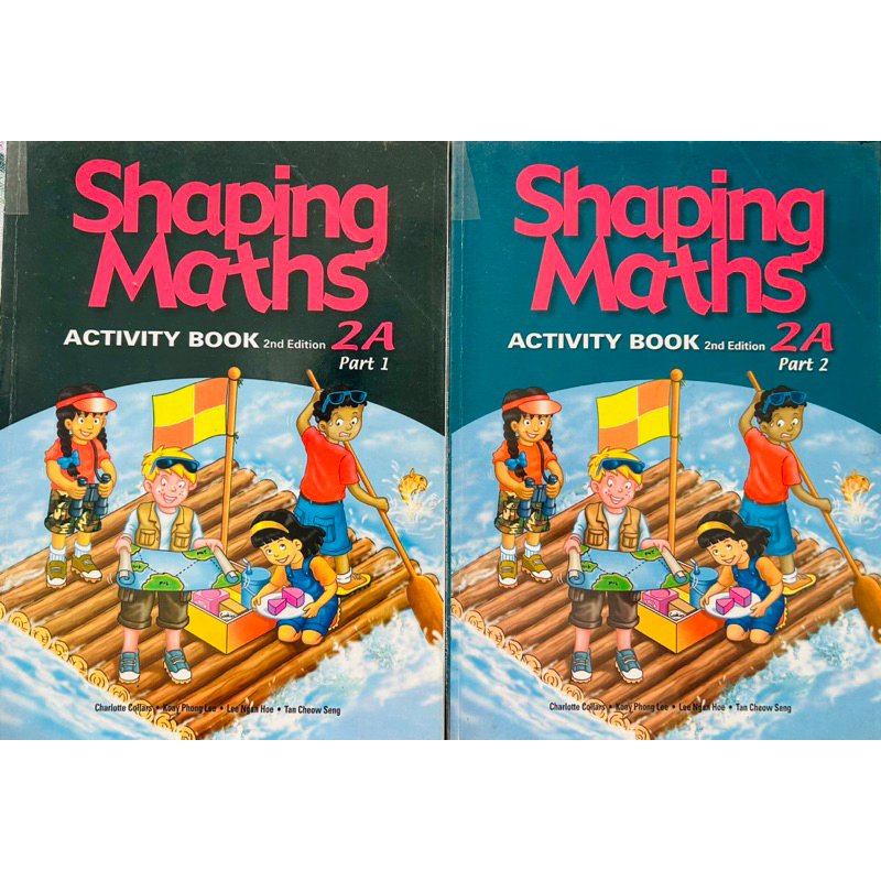 Shaping Maths 2A activity book part 1 & part 2 (2books) (2E) | Shopee ...