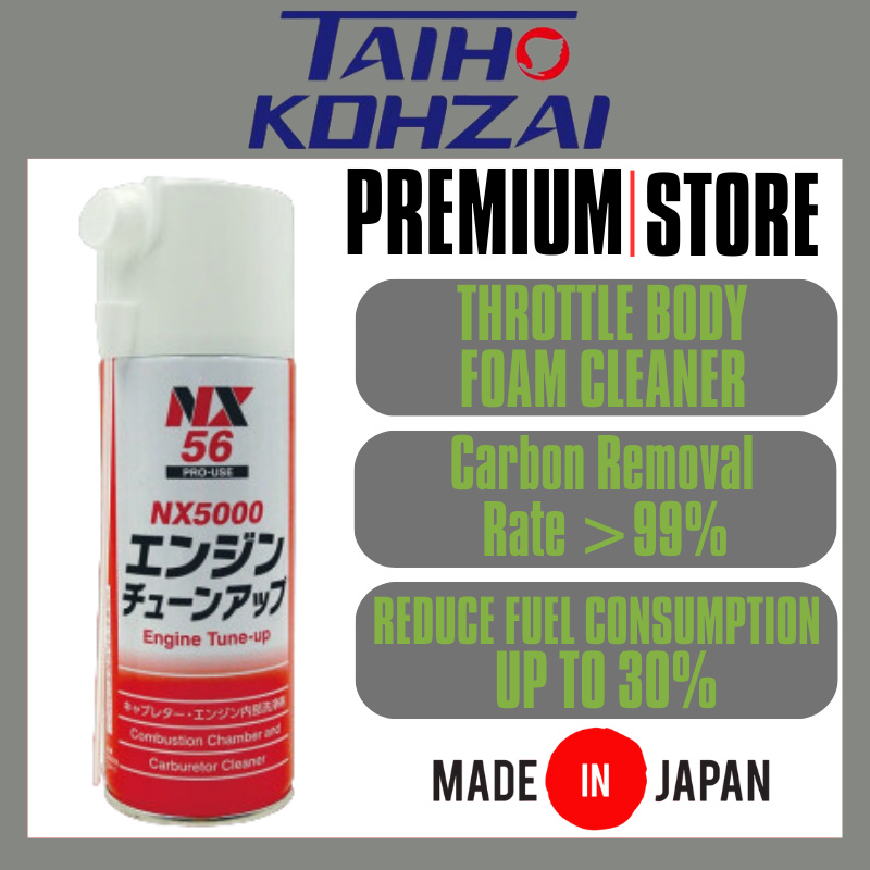 Taihokohzai NX5000 Throttle Body Foam Cleaner 195ml Made In Japan | Shopee Malaysia