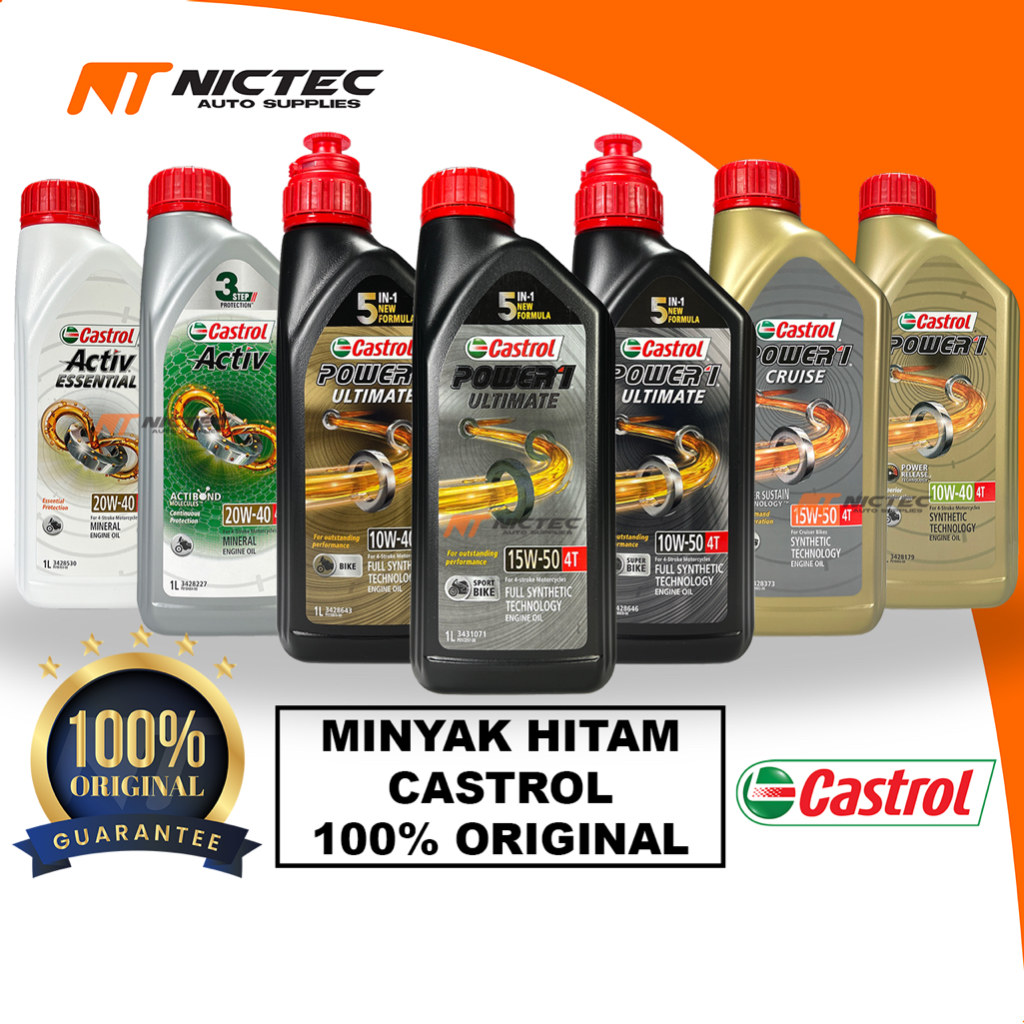 CASTROL 100% ORIGINAL!!! GO ACTIV ESSENTIAL ACTIV POWER 1 CRUISE POWER ...