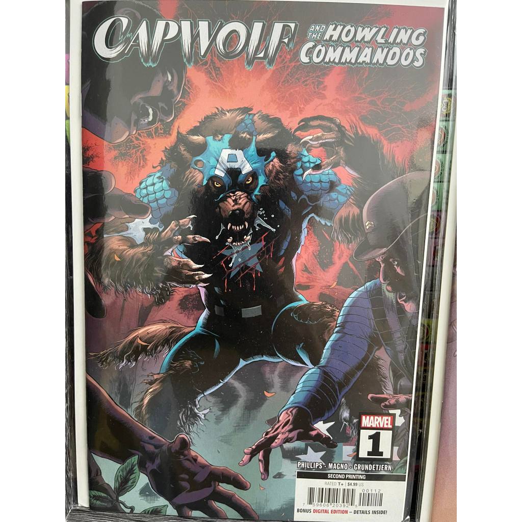 【ORIGINAL US COMIC】CAPWOLF HOWLING COMMANDOS【MARVEL COMIC】【Ready Stock ...