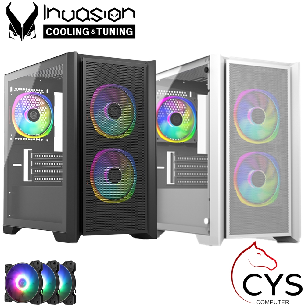 INVASION M-7 TG MICRO ATX CASING | Shopee Malaysia