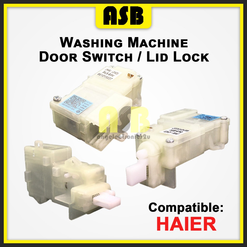 (1pc) ( Compatible : Haier ) Washing Machine Door Switch / Lid Lock / Suis Pintu Mesin Basuh ...