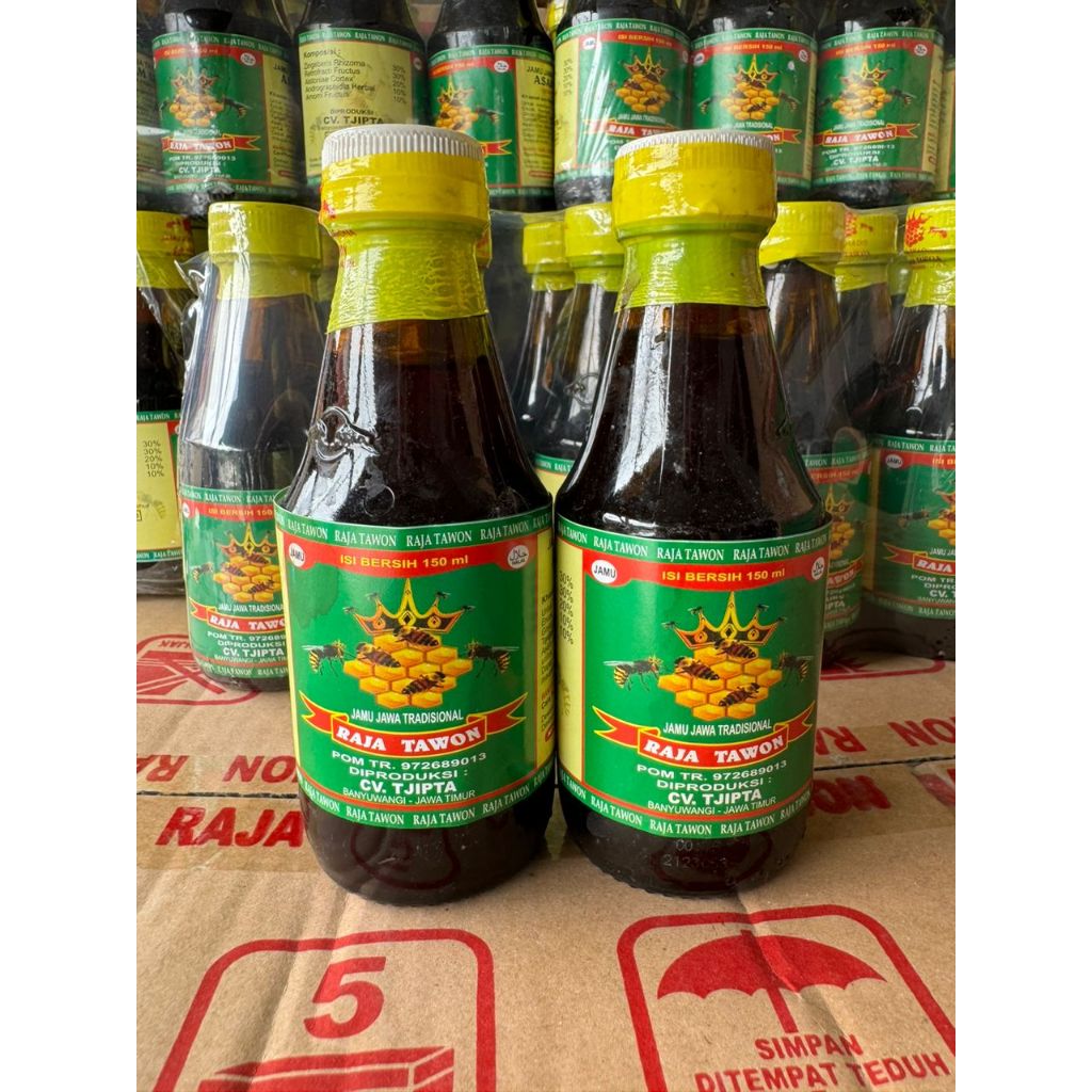 Asam Urat Dan Pegal Linu Raja Tawon 150ml Jamu Jawa Asli | Shopee Malaysia