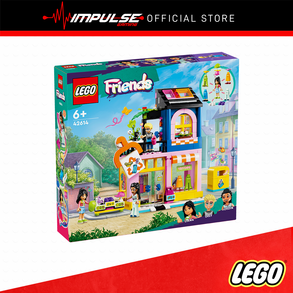 LEGO 42614 Friends Vintage Fashion Store | Shopee Malaysia