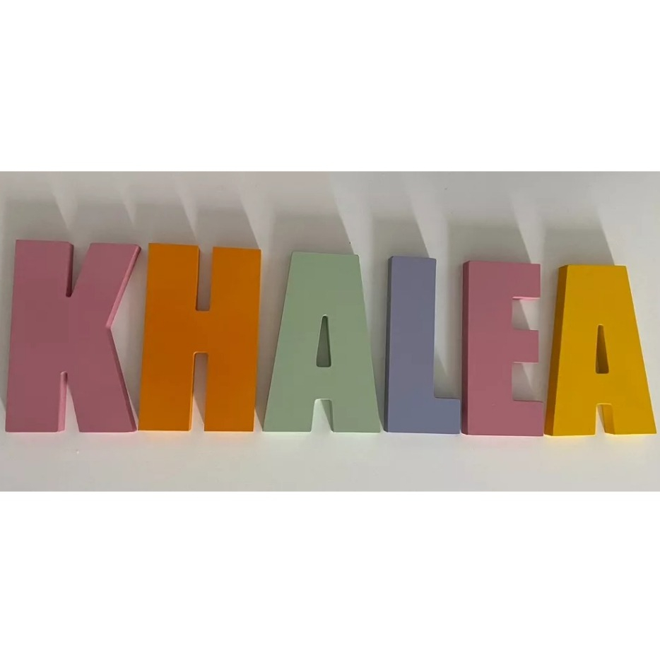 PVC Foamex Size 10cm - 30cm high - Custom 3D Wording Alphabet Branding ...