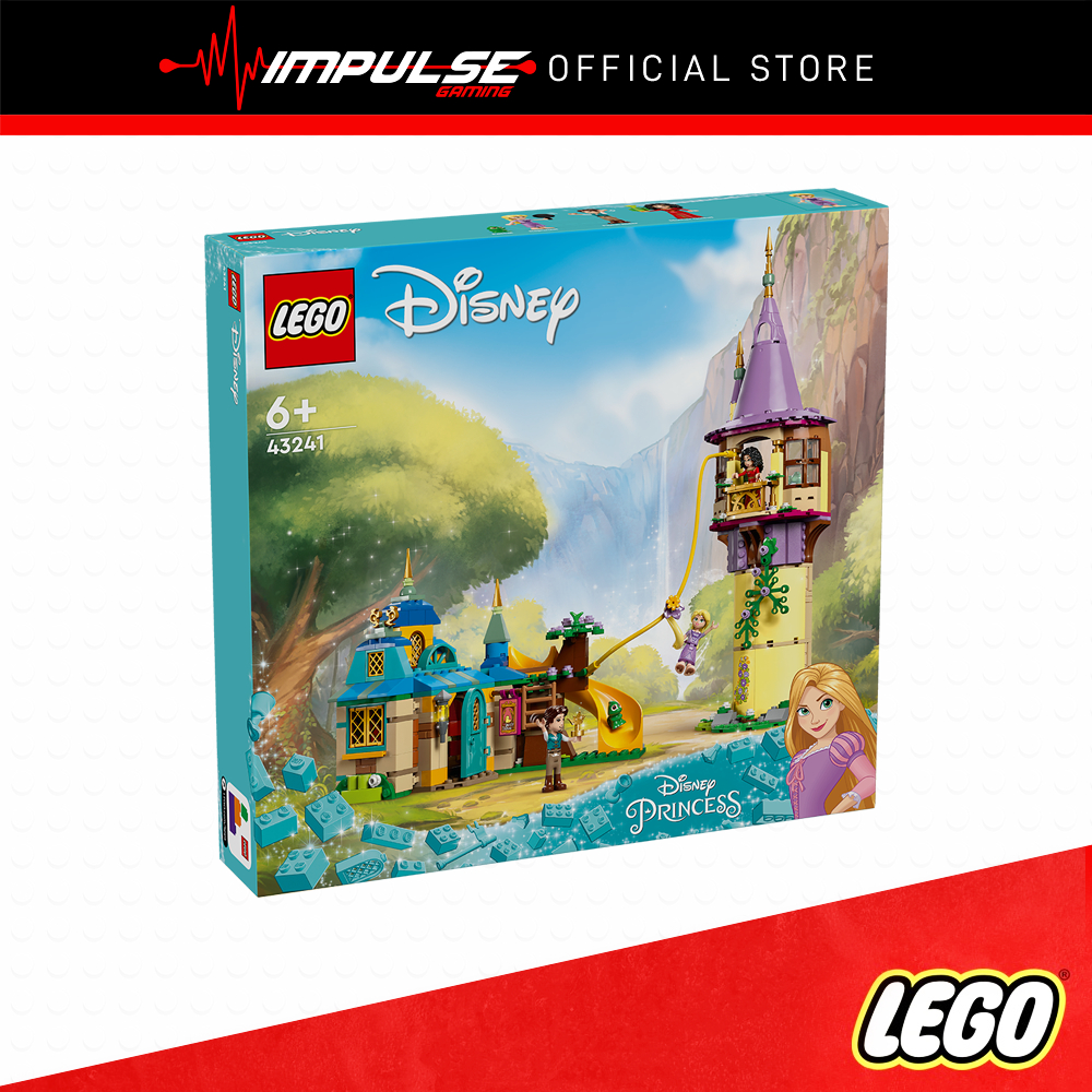 LEGO 43241 Disney Princess Rapunzel's Tower & The Snuggly Duckling ...