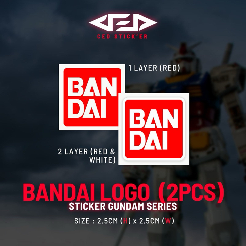 BANDAI LOGO | GUNDAM SERIES | Shopee Malaysia