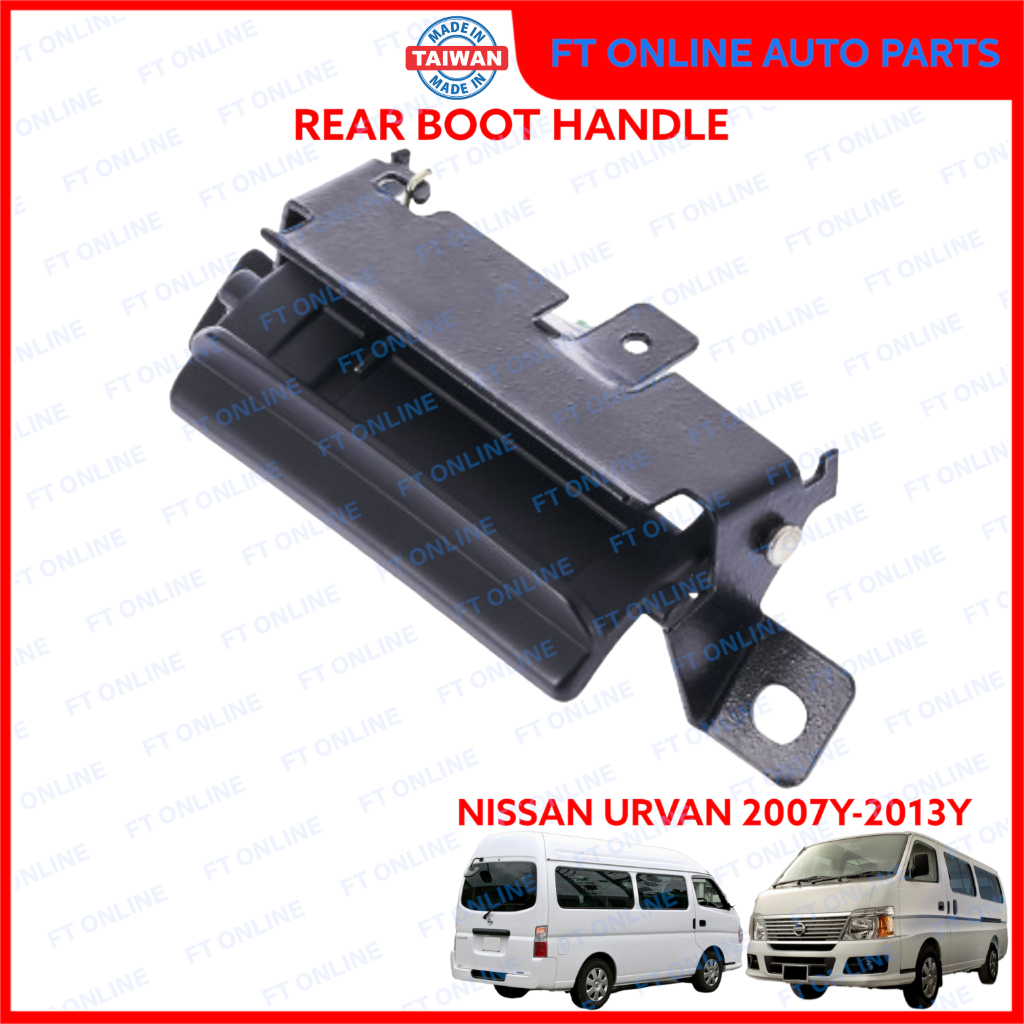 NISSAN URVAN 2007-2013 E25 HANDLE TAILGATE REAR BOOT BONNET DOOR 2008 ...