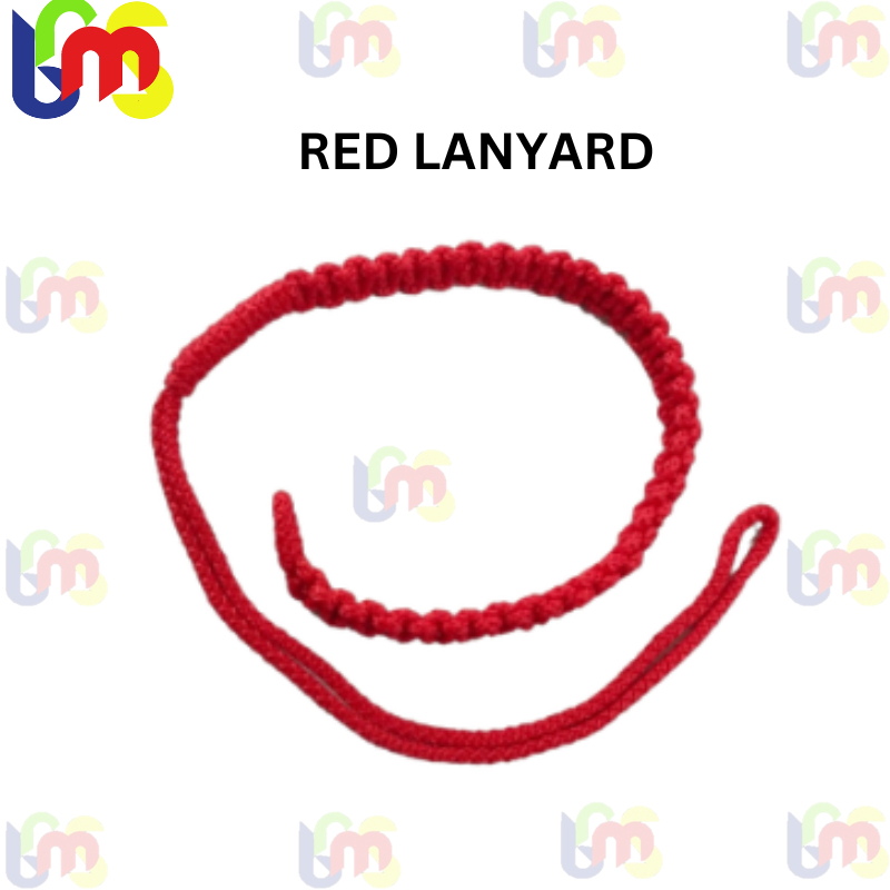 Lanyard Red - Lanyard red for security guards | Shopee Malaysia
