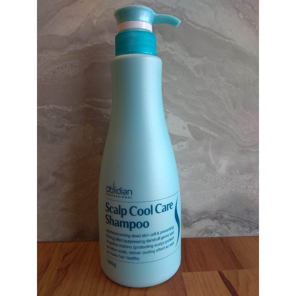 Obsidian Scalp Cool Care Shampoo (580ml) | Shopee Malaysia