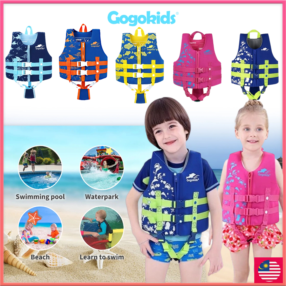 📦Malaysia Stock📦Gogokids Safe Life Jacket Kids Life Jacket Life Vest ...