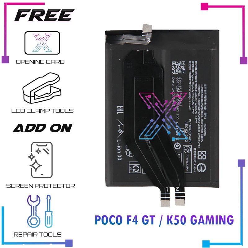 Battery Bateri BP48 For POCO F4 GT / REDMI K50 GAMING (4700 mAh ...