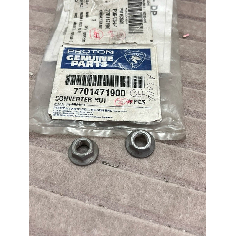 Original Proton Waja CONVERTER NUT - 7701471900 | Shopee Malaysia