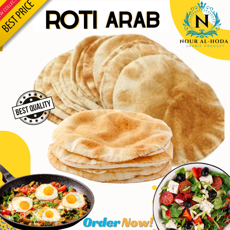 Roti Arab - Bita 5 pcs | Shopee Malaysia