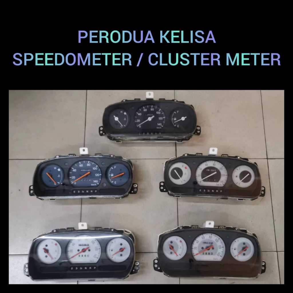 🇯🇵🇯🇵 Speedometer / Cluster Meter Perodua Kelisa / Gino L7 / Speedo ...