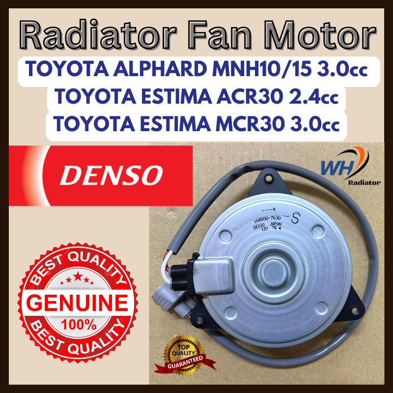 100% ORIGINAL DENSO TOYOTA ALPHARD MNH10/15 3.0cc / ESTIMA ACR30 2.4cc ...