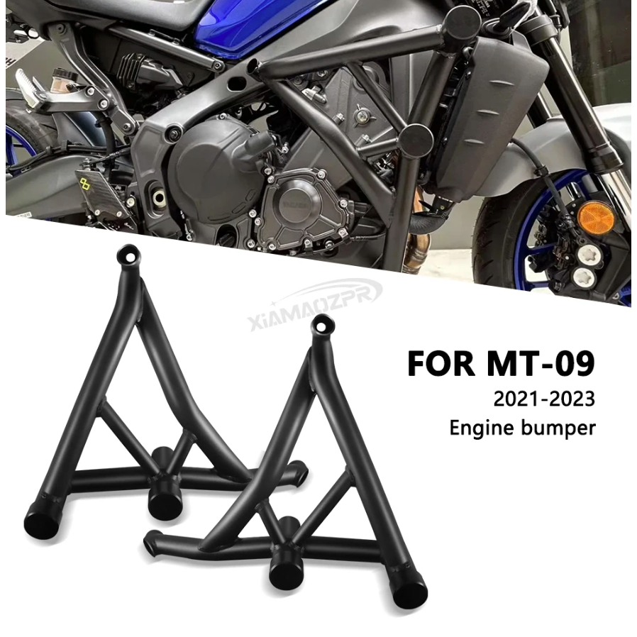 YAMAHA MT09 MT-09 FZ09 2021-2023 Crash bar Heavy Duty ...