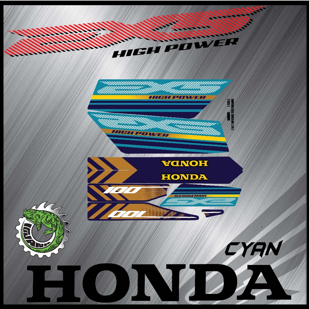 Stripe motor honda ex5 BATMAN DESIGN(24) 2024 custom STRIPE | Shopee ...