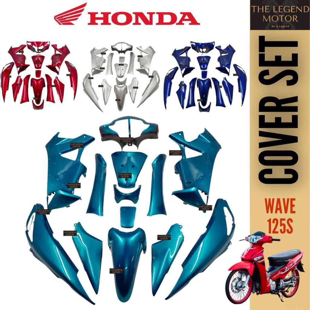 HONDA WAVE125S WAVE125 S WAVE 125 S COVER SET SET BODY FRAME CAVER ...