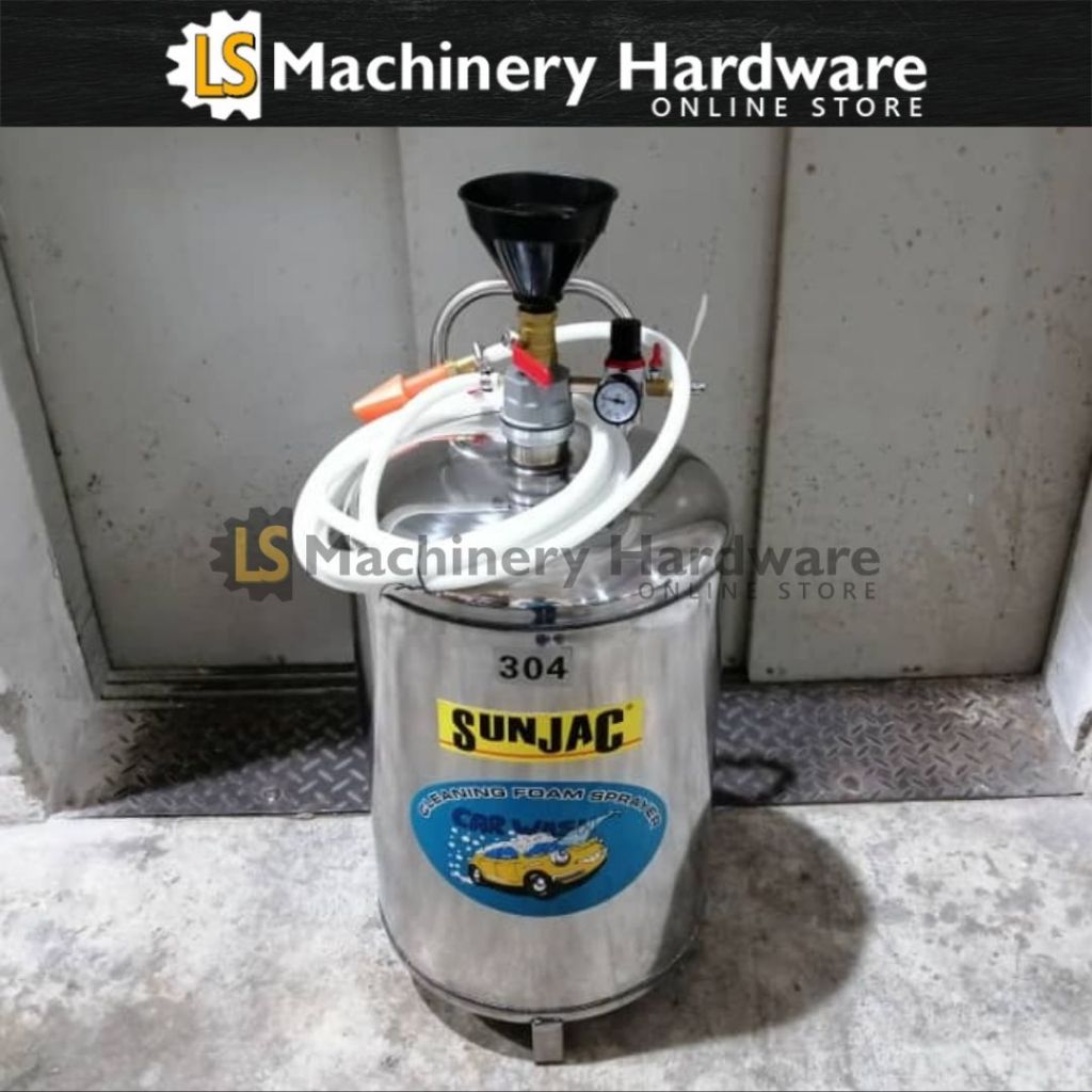 SUNJAC FF-Q909A 304 Stainless Steel 80L Foam Snow Wash Tank - 6 Months ...