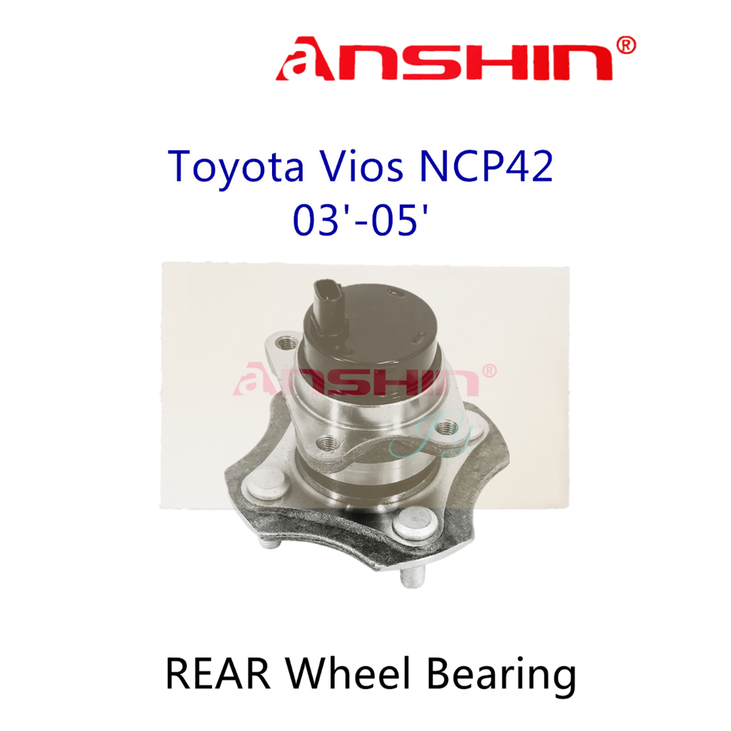 (REAR) Toyota Vios NCP42 03'-05' Rear Wheel Bearing Hub ANSHIN 42450 ...