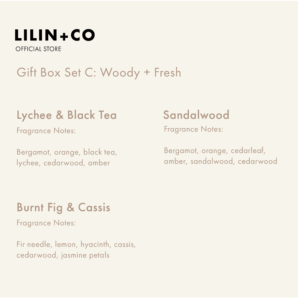Lilin+Co Gift Box Candle Set (3 Pcs) | Premium Soy Wax | Shopee Malaysia