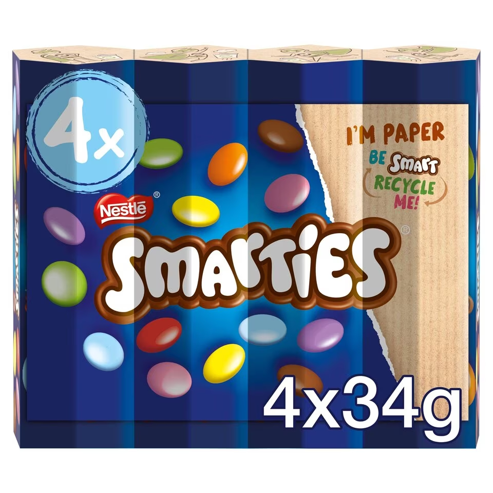 (Ready Stock!!) Smarties Chocolate Candy Mini 187g/ Tube 120g Milk ...