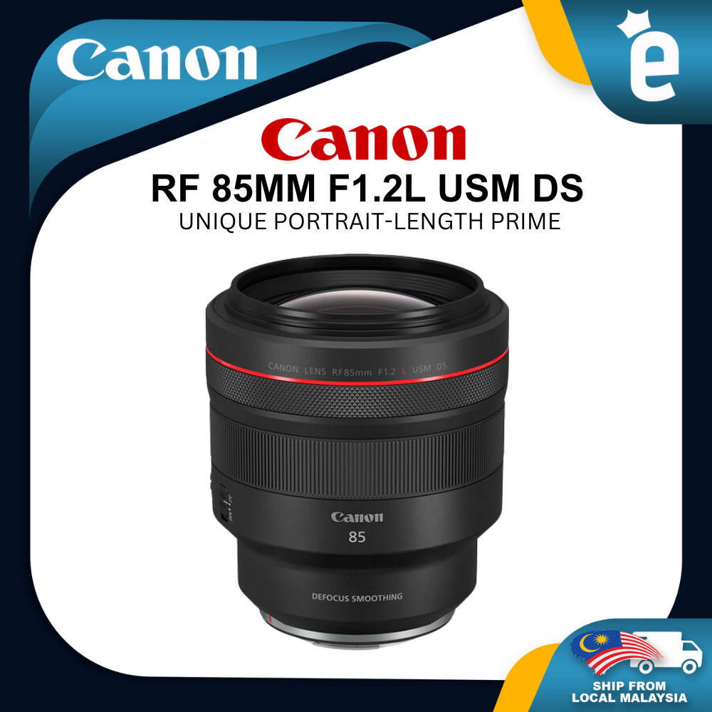 Canon RF 85mm f1.2 L USM DS Lens (ORIGINAL CANON WARRANTY) | Shopee Malaysia