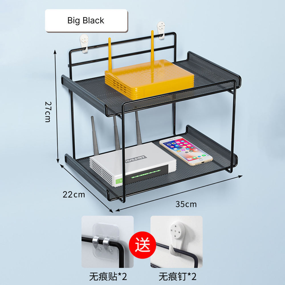 Tv Box Hanging Rak Wifi Rack Router Rack Gantung Wifi Rak Wifi Wall ...