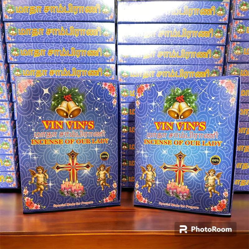 Vin Vin Matha sambrani (catholic incense) (box) | Shopee Malaysia
