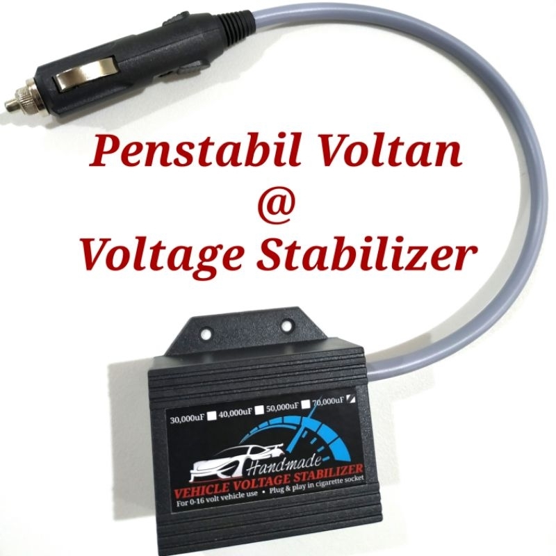 70,000uF @ 70KuF Car Voltage Stabilizer Booster Performance Penstabil ...