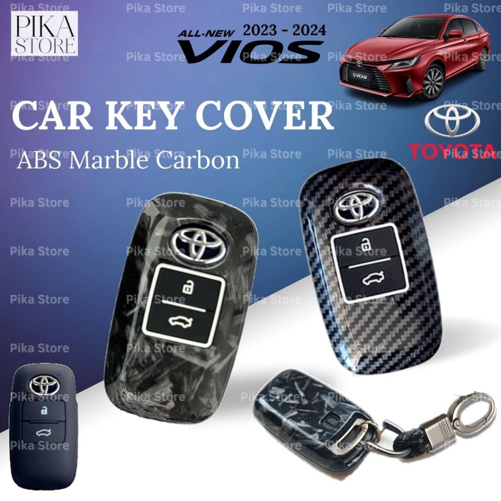TOYOTA Vios 2023 Key Cover Vios Key Cover 2024 Keyless Remote Sarung ...